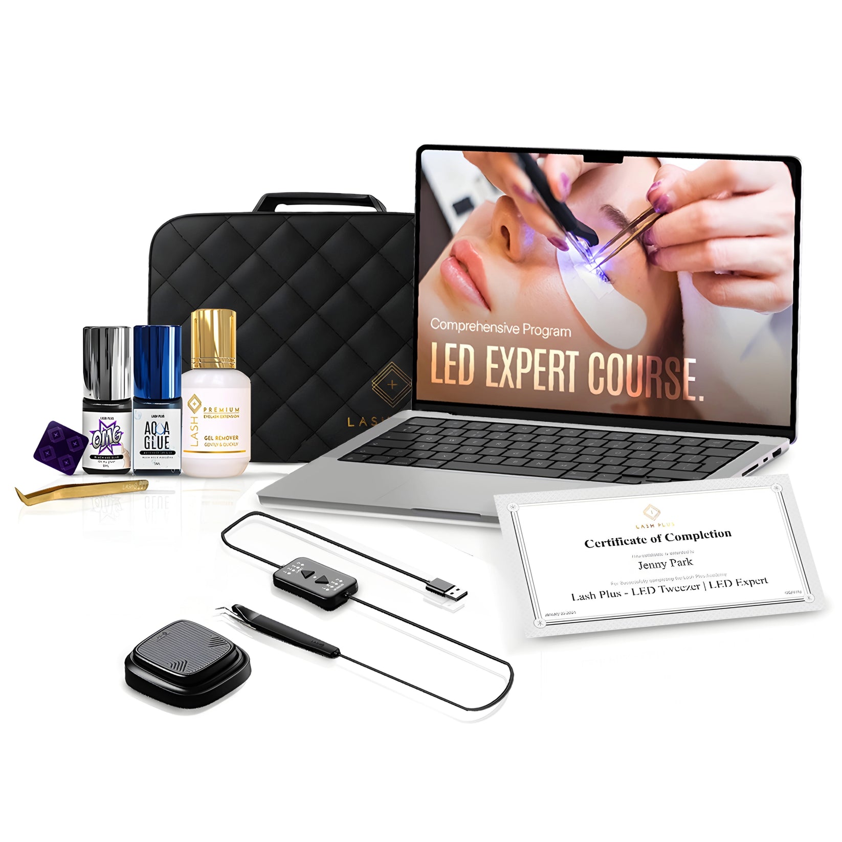 Lash Plus - LED Tweezer Expert Kit – Lash Plus Japan